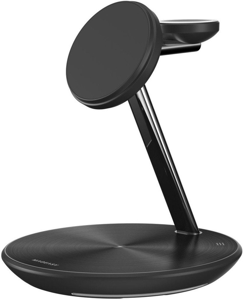 Mageasy PowerStation 5 in 1 Magnetic Wireless Charging Stand - Black ...